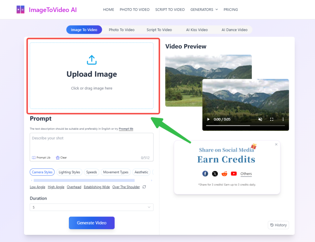 Create Videos with Image to Video AI Without Watermark